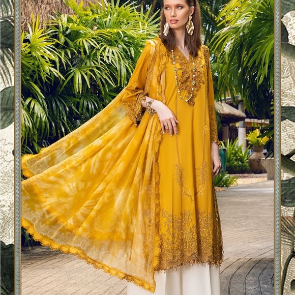 Dresses | Maria B Pakistani Dress Suit | Poshmark